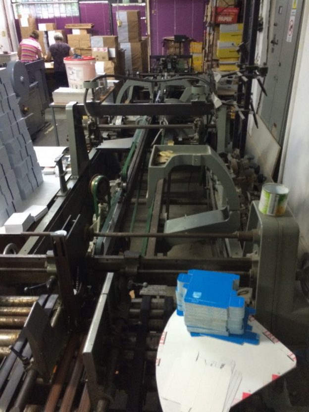 Masina de pliat si lipit Bobst PCR 880 | Utilaje tipografie noi si ...