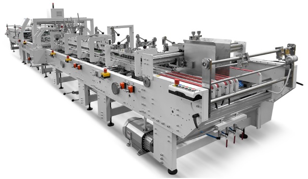 Masina automata de pliat si lipit PASIO | Utilaje tipografie noi si ...