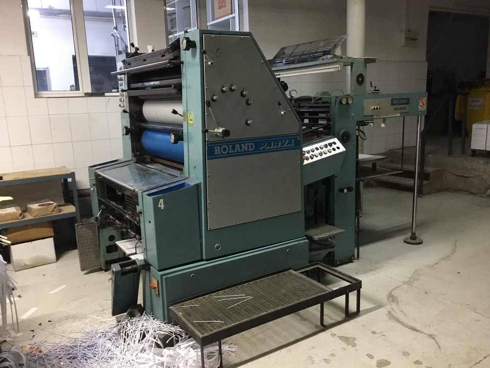 Printing machine Roland Parva | New and used printing machines ...
